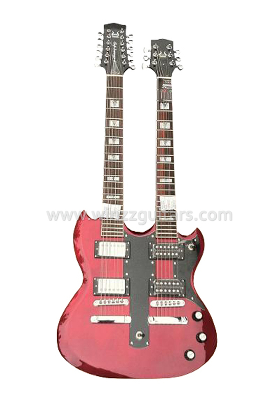 Double head guitar/Double neck electric guitars (EGD240-1) - Aileen Music